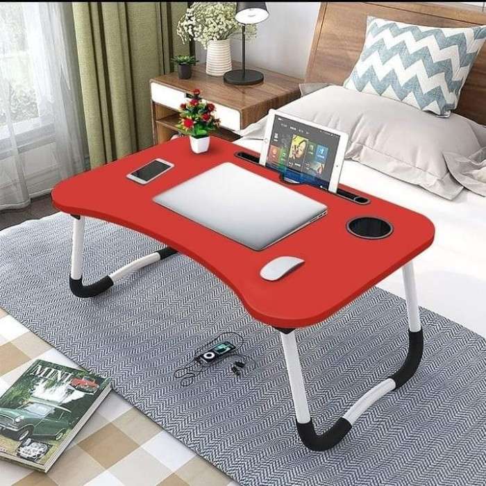 GM Gallery BD - Folding Laptop Table (Red)